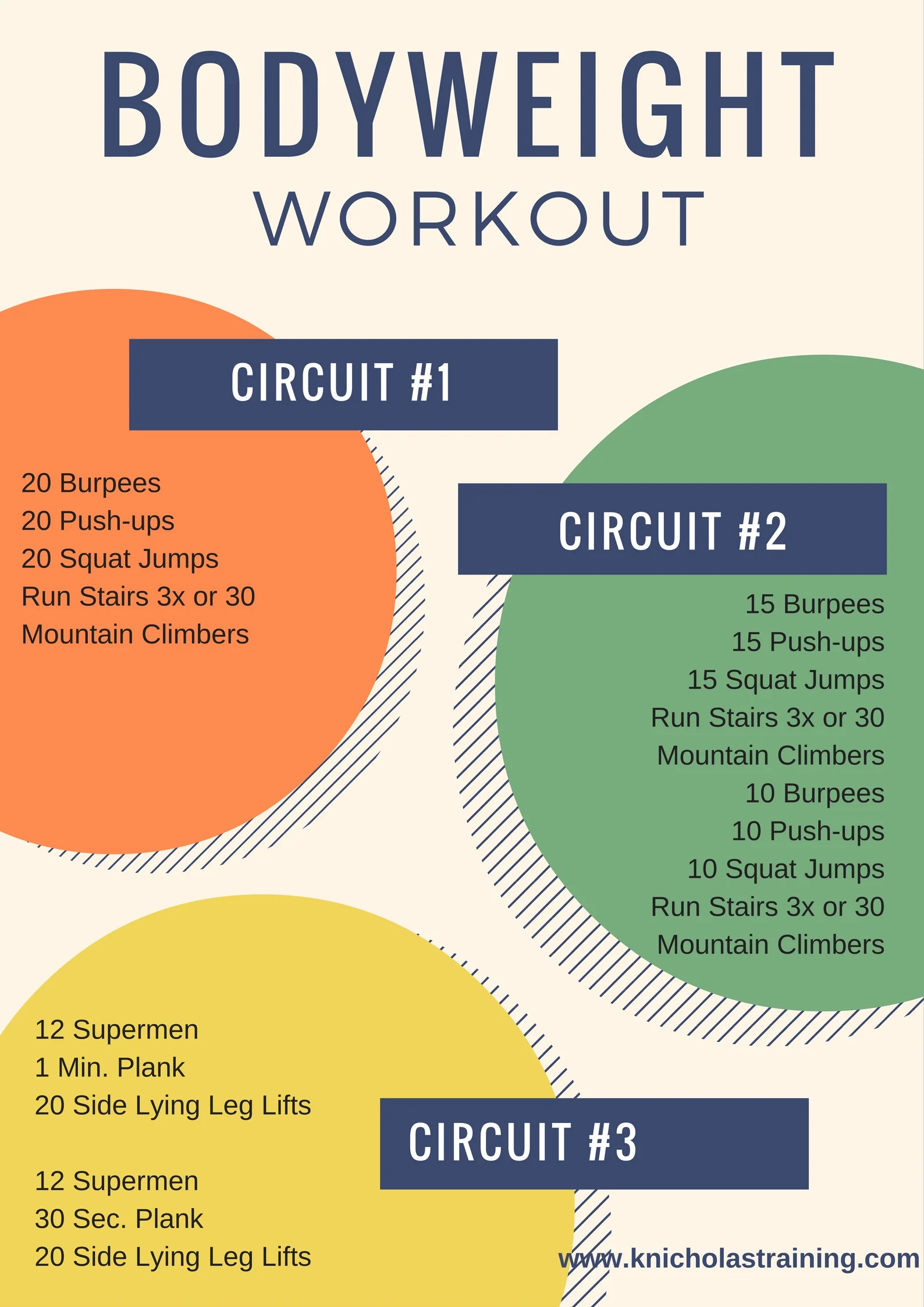 At Home Workouts — Karen Nicholas Training
