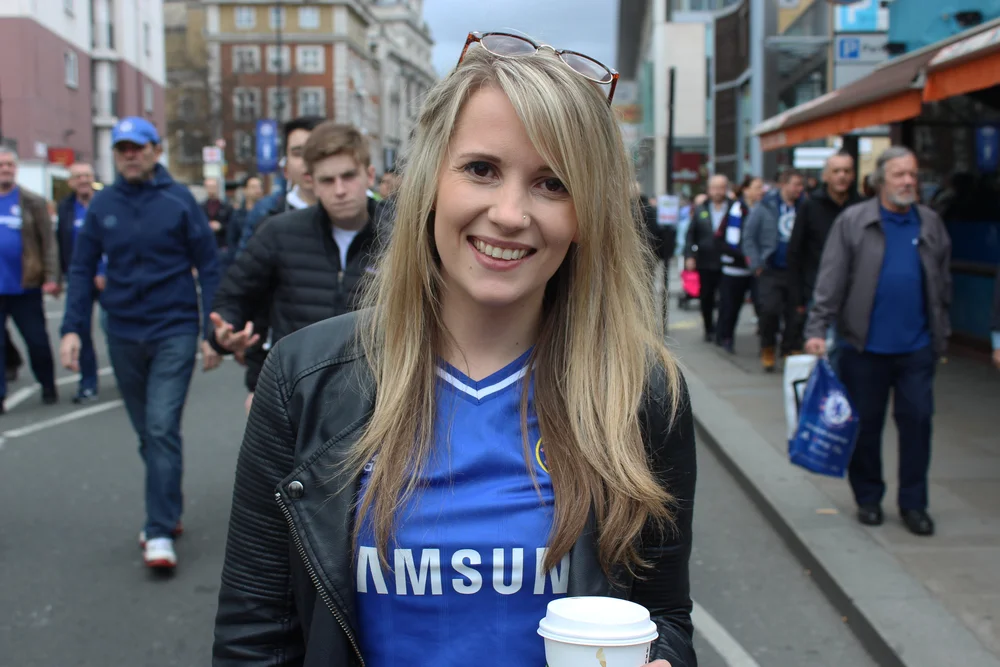 This Fan Girl - Chelsea Female Football Fans - This Fan Girl