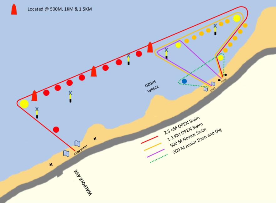 Course Map — Indented Head Yacht Club