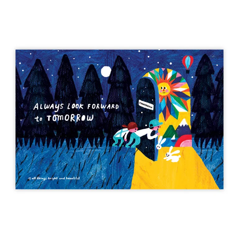 All Things Bright And Beautiful — Sad Postcard 難過明信片
