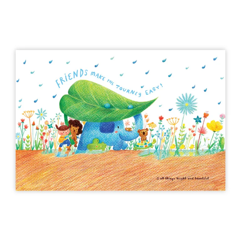 All Things Bright And Beautiful — Sad Postcard 難過明信片