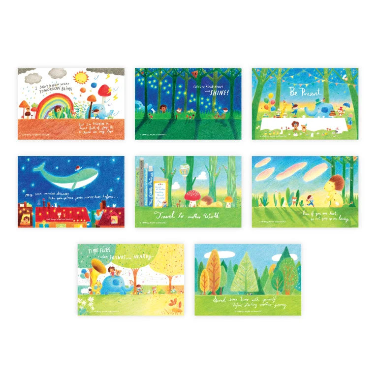 All Things Bright And Beautiful — Sad Postcard 難過明信片