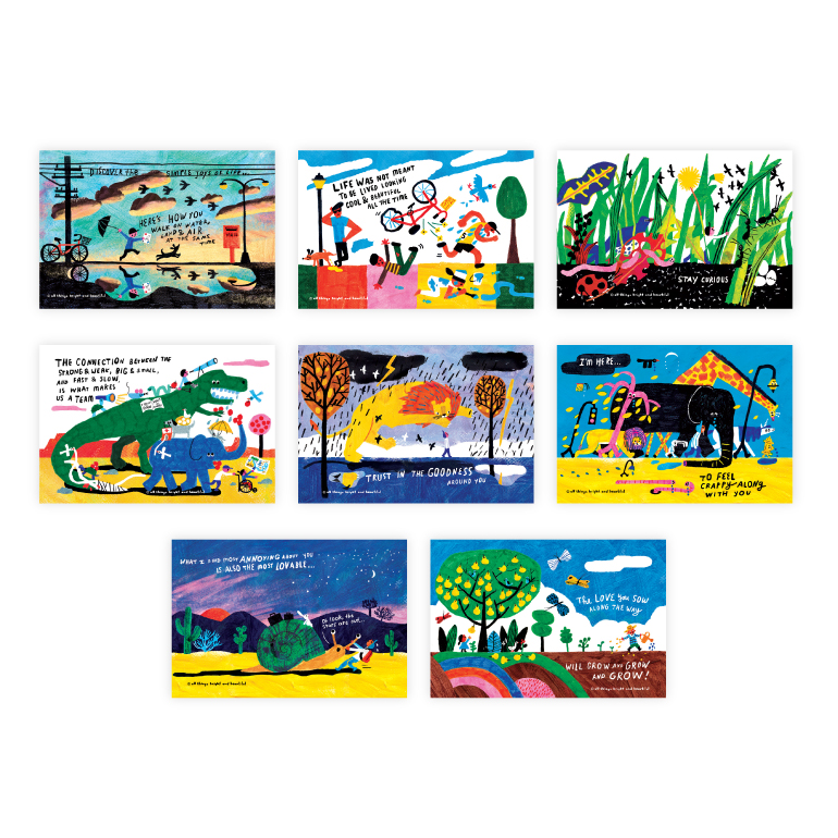 All Things Bright And Beautiful — Sad Postcard 難過明信片