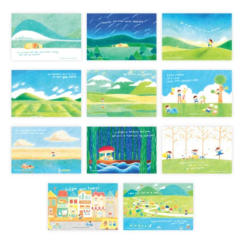 All Things Bright And Beautiful — Sad Postcard 難過明信片