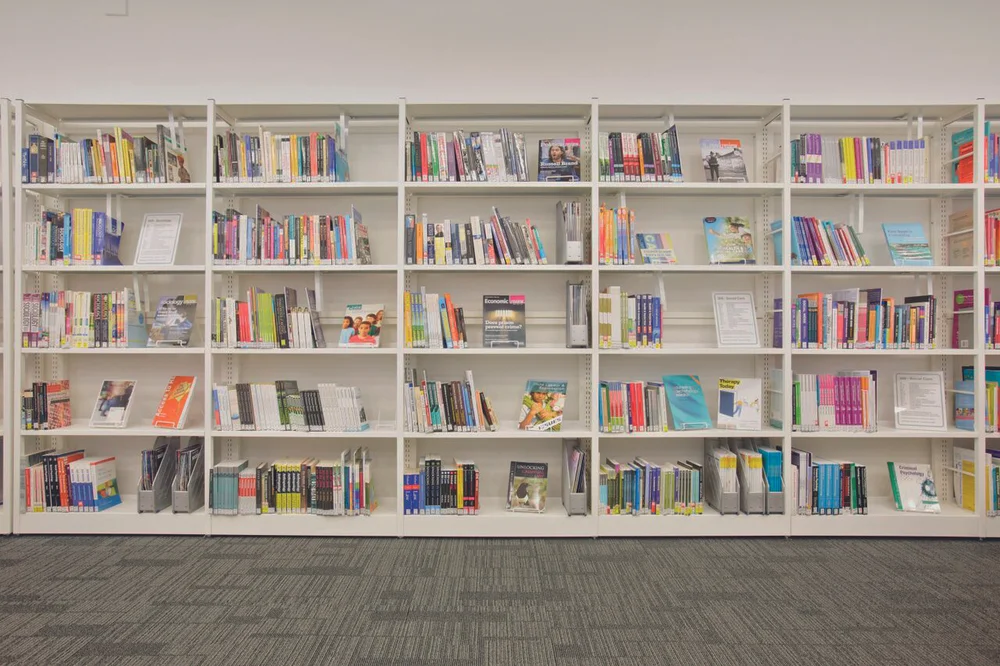 Library Shelving Manufactured by Moduflex — Moduflex Ltd.