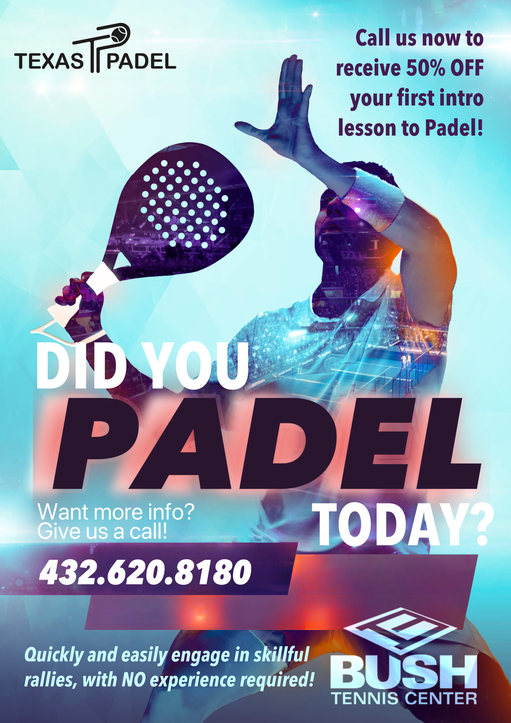 Padel — Bush Tennis Center