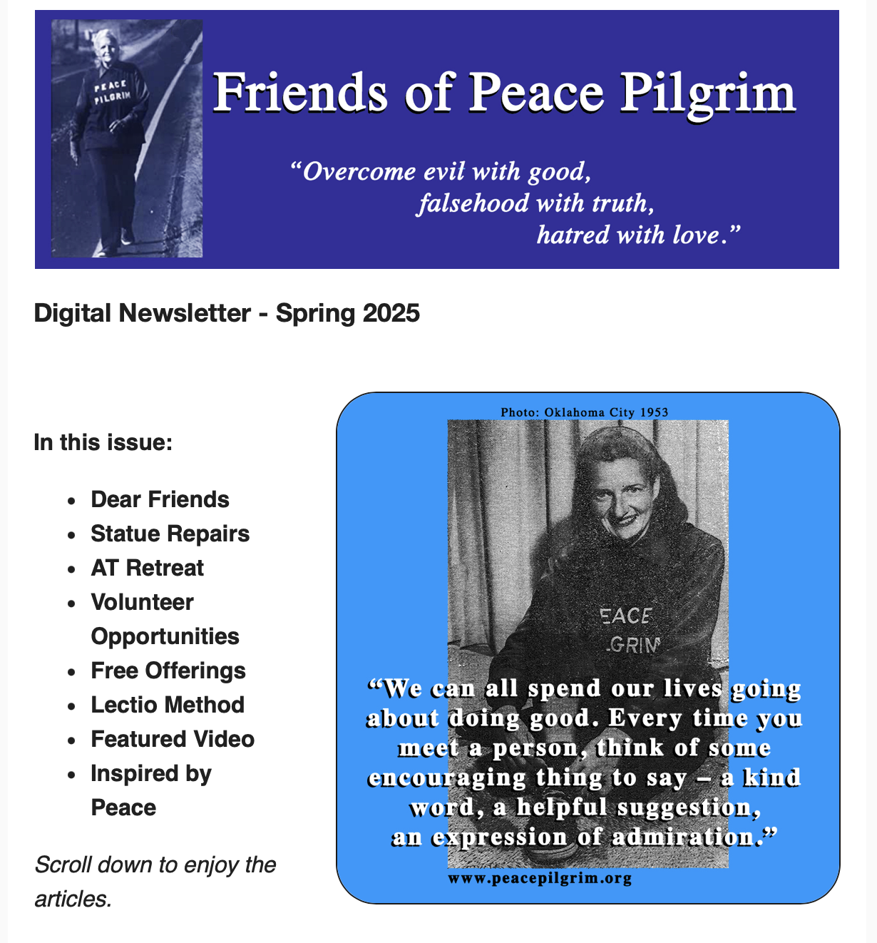 Peace Pilgrim