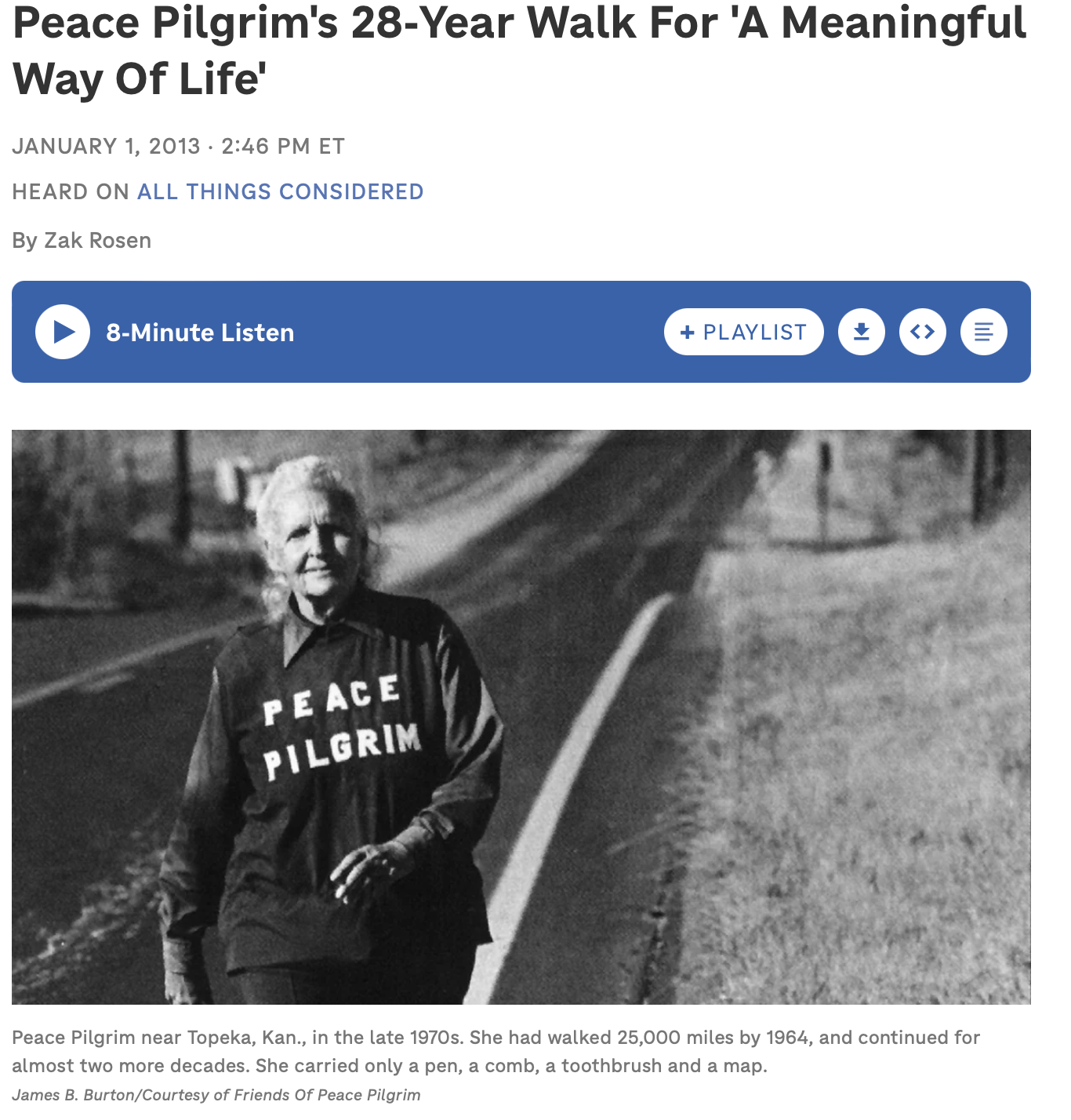 Peace Pilgrim