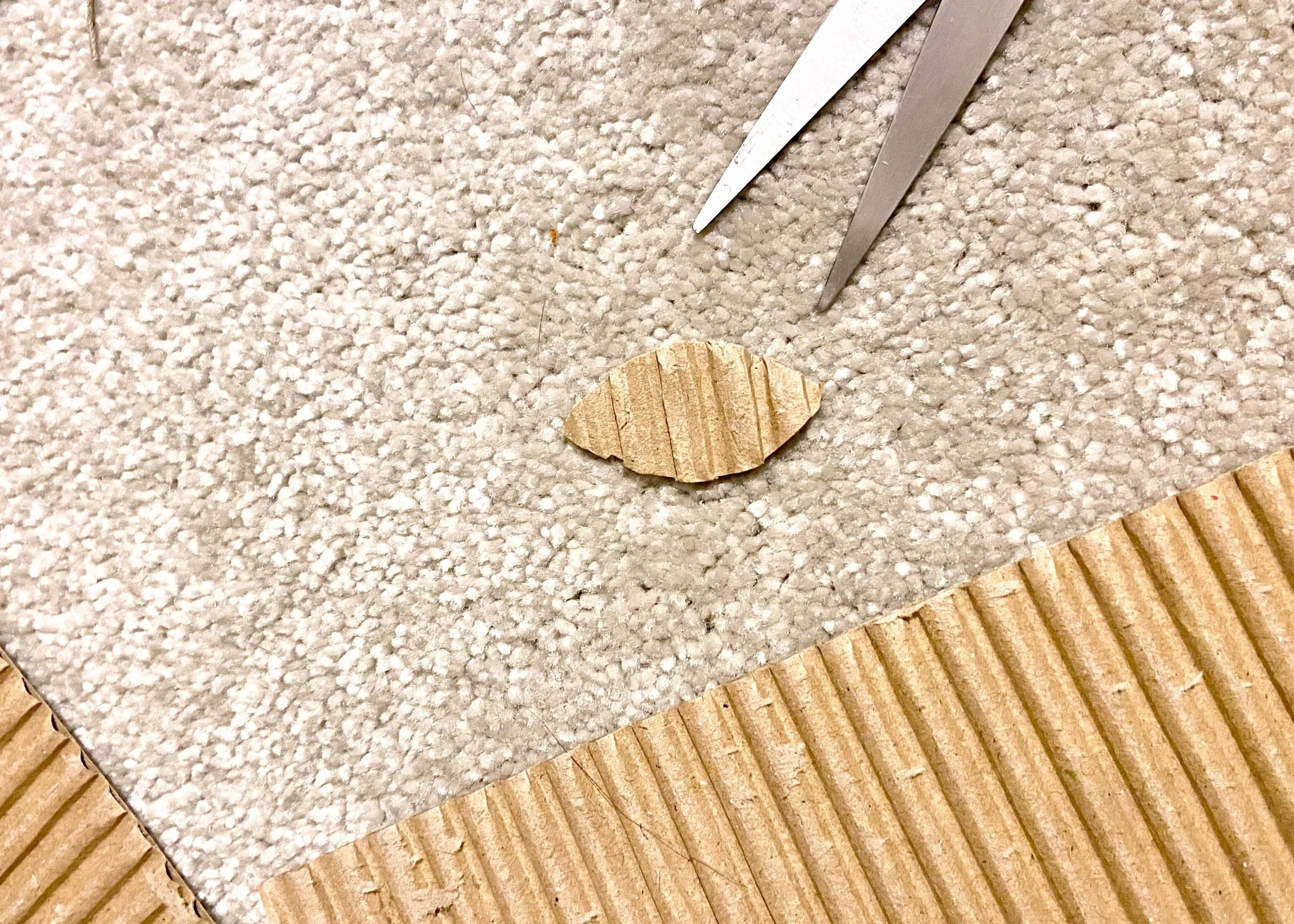 Corrugated Cardboard Bauble Upcycle — ISOSCELLA