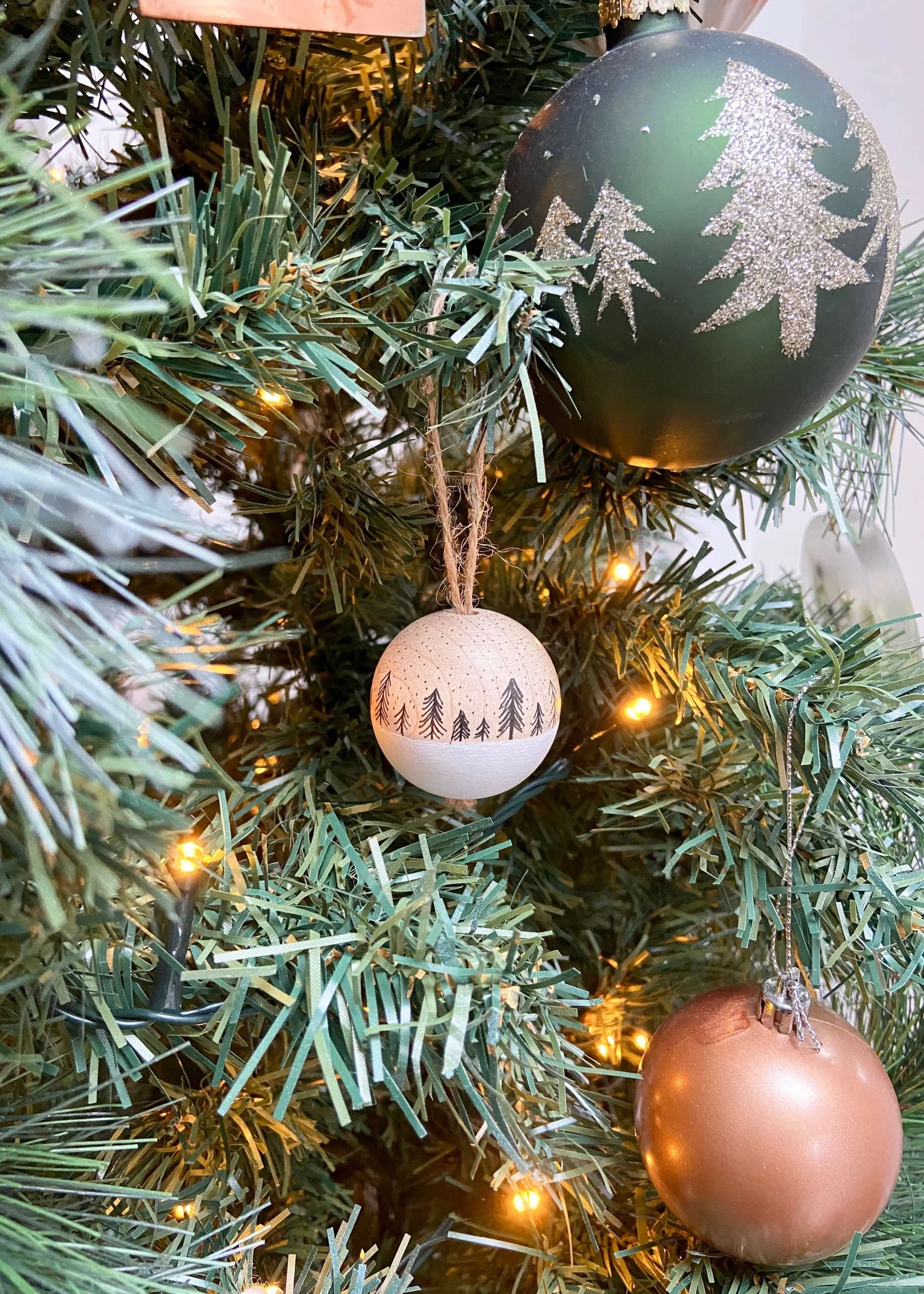 Snowy Forest Boho Baubles — ISOSCELLA