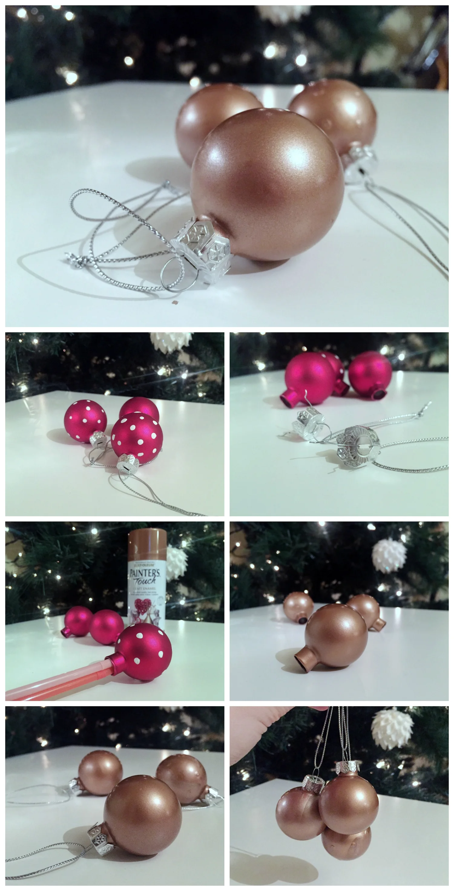 7 DAYS OF BLOGMAS // DAY 1: REPURPOSED COPPER BAUBLES — ISOSCELLA