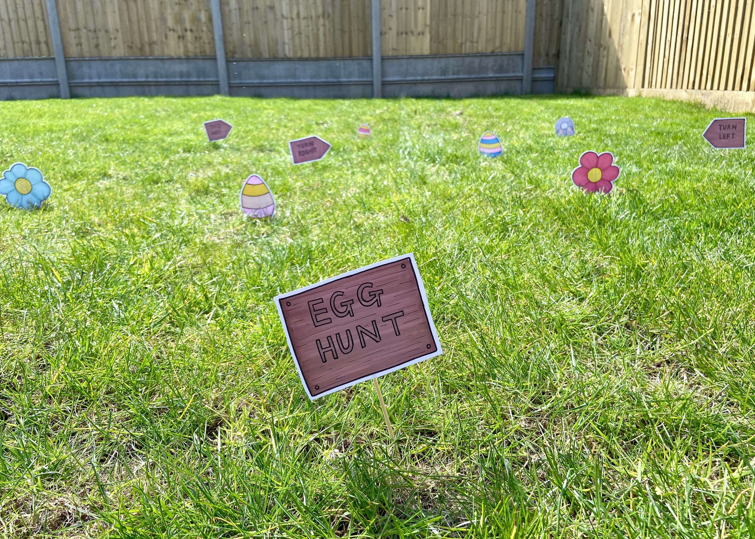 Free Printable Easter Hunt Decorations — ISOSCELLA