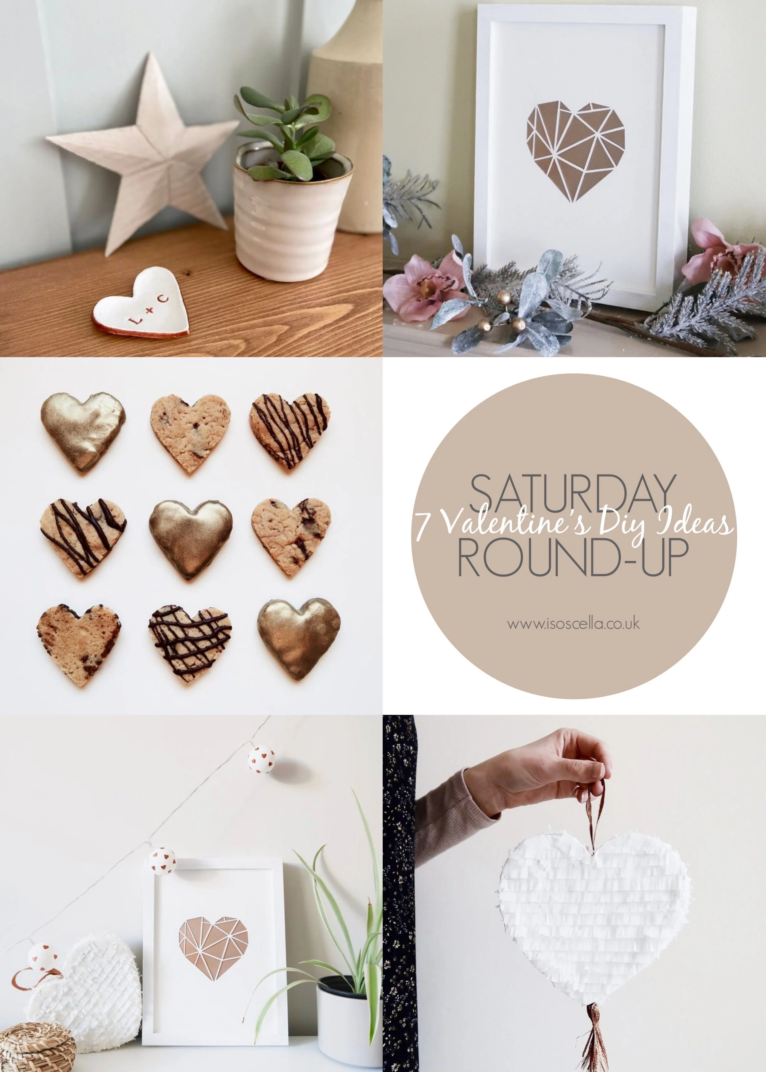 Saturday Round-up: 7 Valentine's DIY Ideas — ISOSCELLA