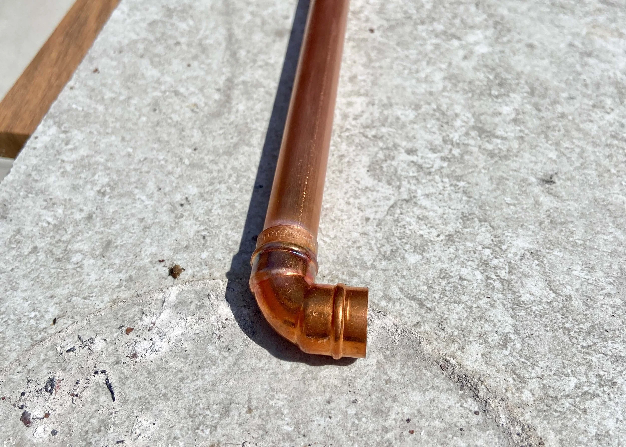 Copper Pipe Wedding Arch — ISOSCELLA