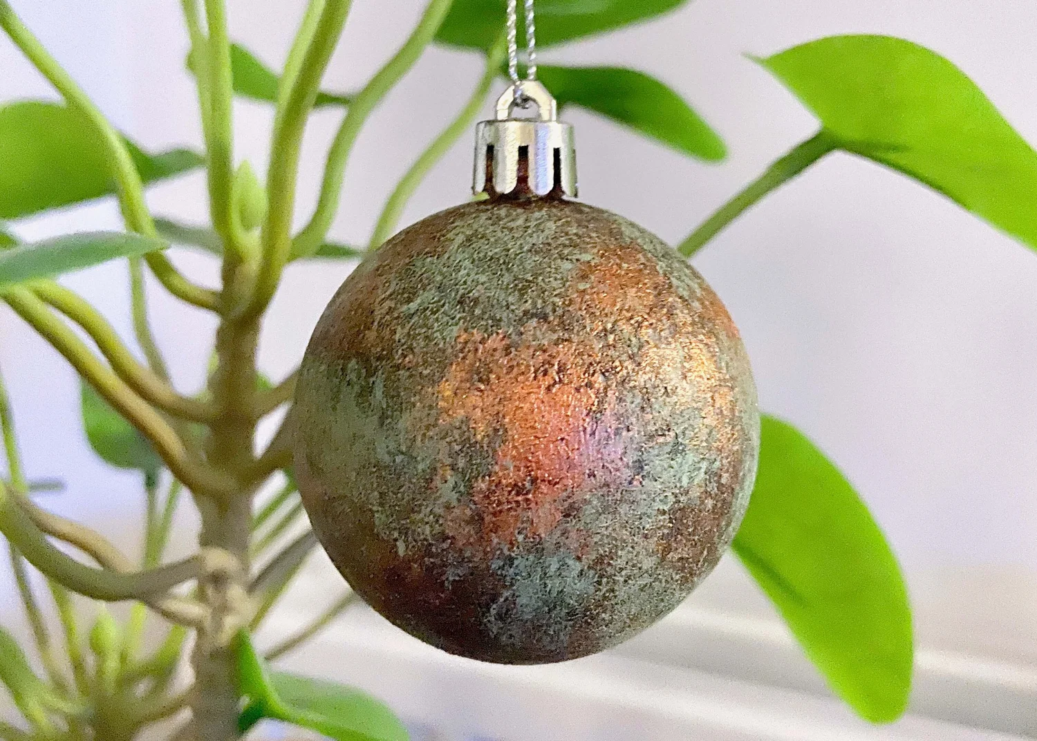 Patinated Copper Christmas Tree Ornaments — ISOSCELLA