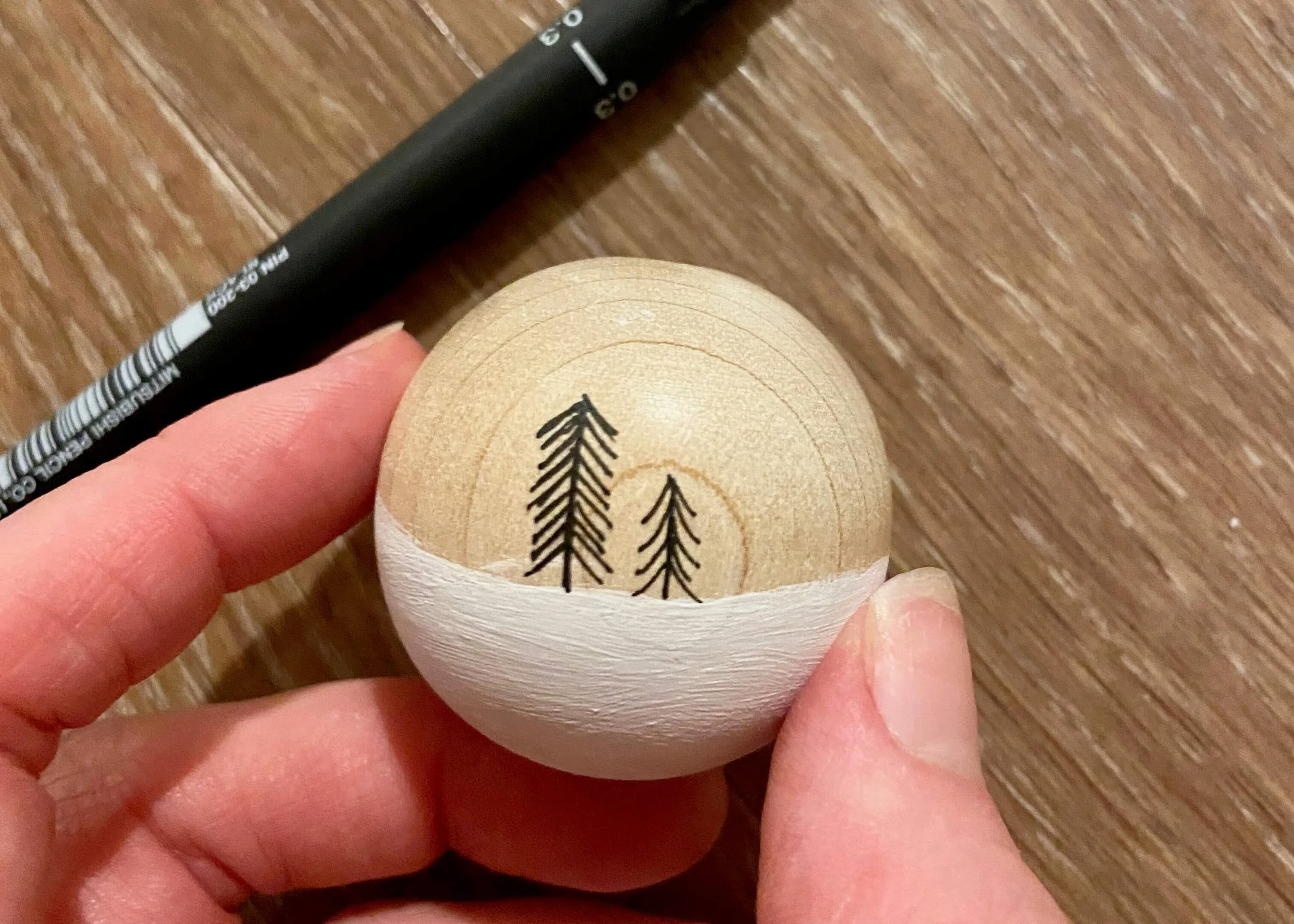 Snowy Forest Boho Baubles — ISOSCELLA
