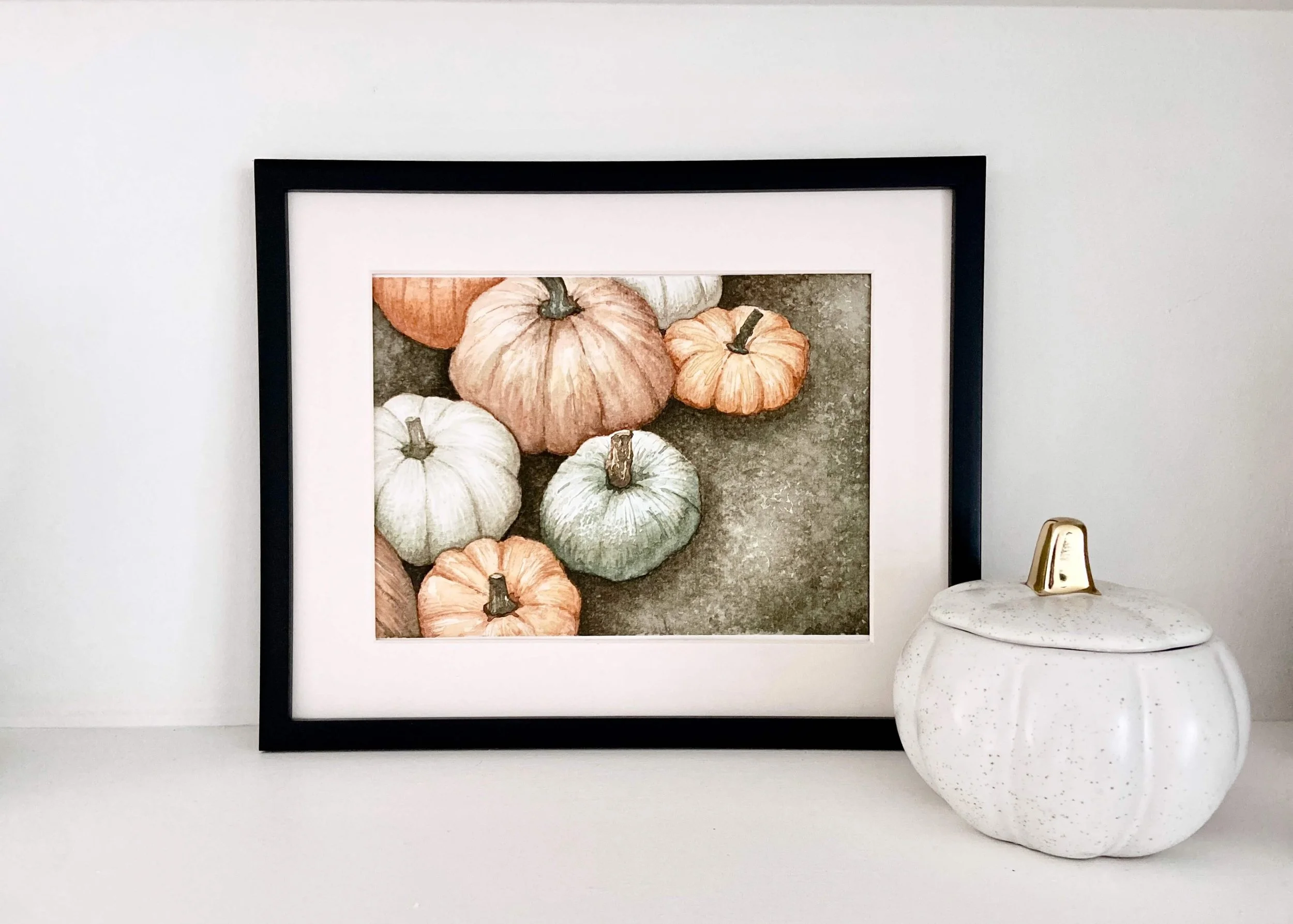 Pumpkin Patch Art — ISOSCELLA