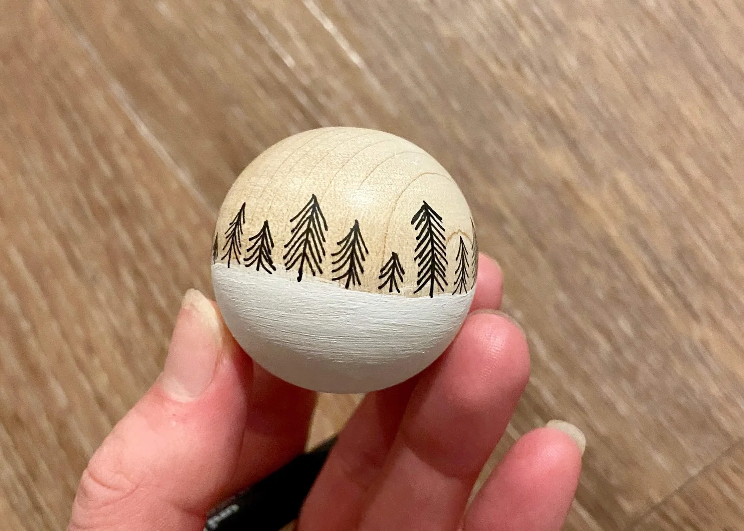 Snowy Forest Boho Baubles — ISOSCELLA