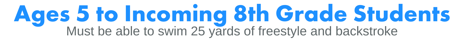 Summer Swim League — Blue Dolfins Winter Park