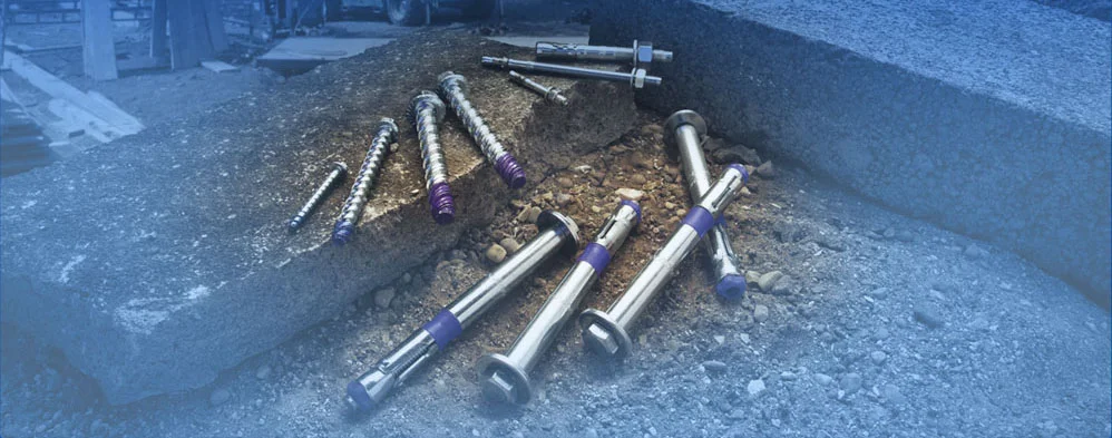 Construction Anchors | Mechanical, Screw, Expansion Anchors