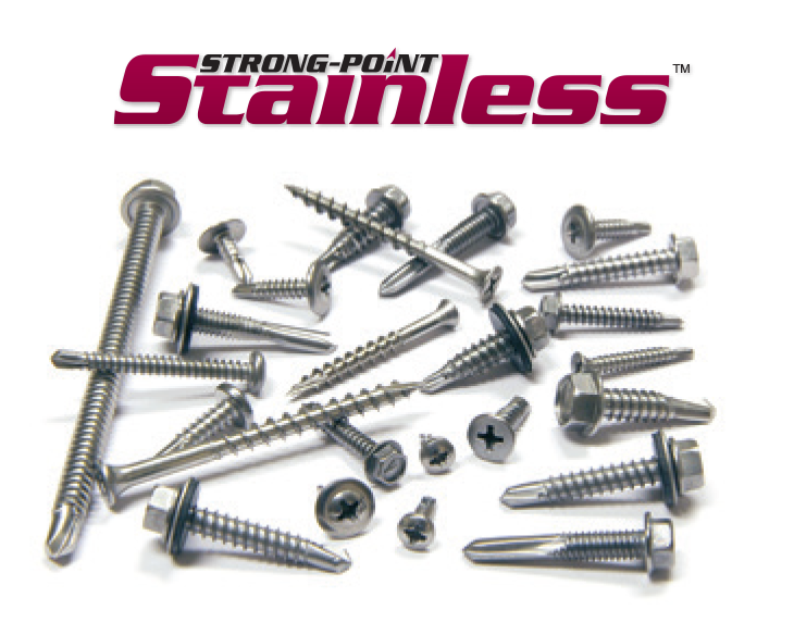 Strong-Point Fasteners for All Connections