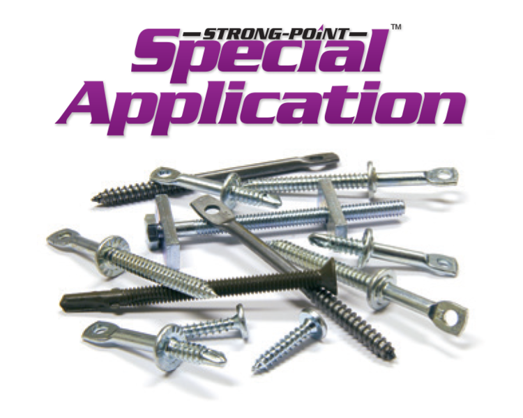 Strong-Point Fasteners for All Connections