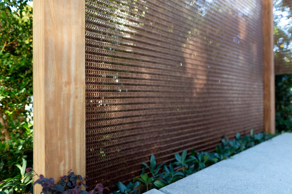 Architectural mesh at the Melbourne Garden Show — Kaynemaile ...
