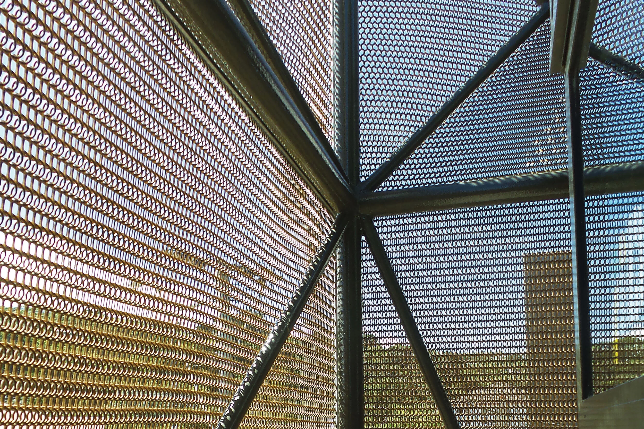 Commercial Sun Shading for Retail Store — Kaynemaile Architectural Mesh