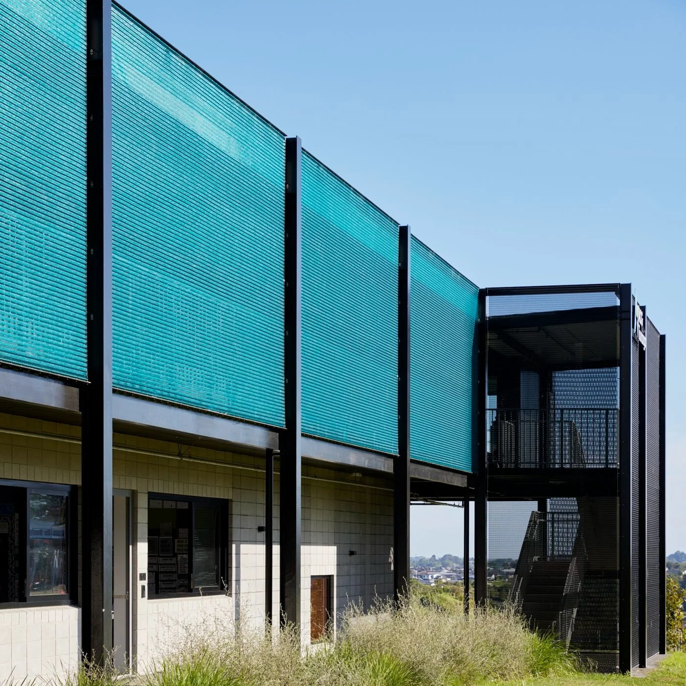 ACG School Architectural Mesh Screen — Kaynemaile Architectural Mesh