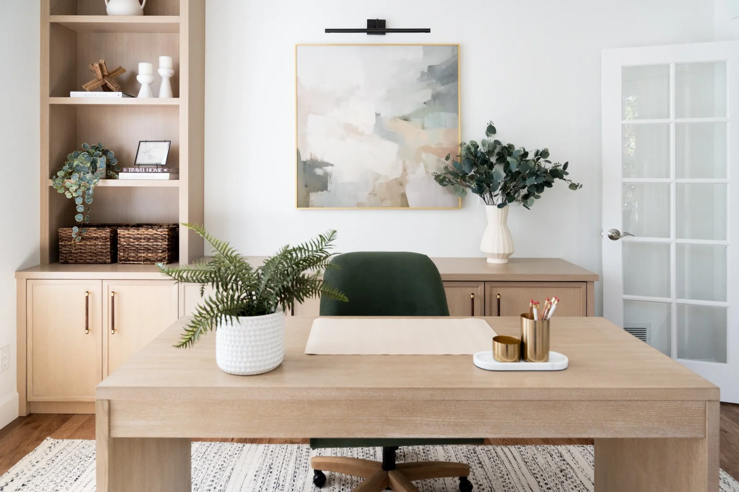 The Bradbury Project | A Custom Home Office Remodel — Basil & Tate ...