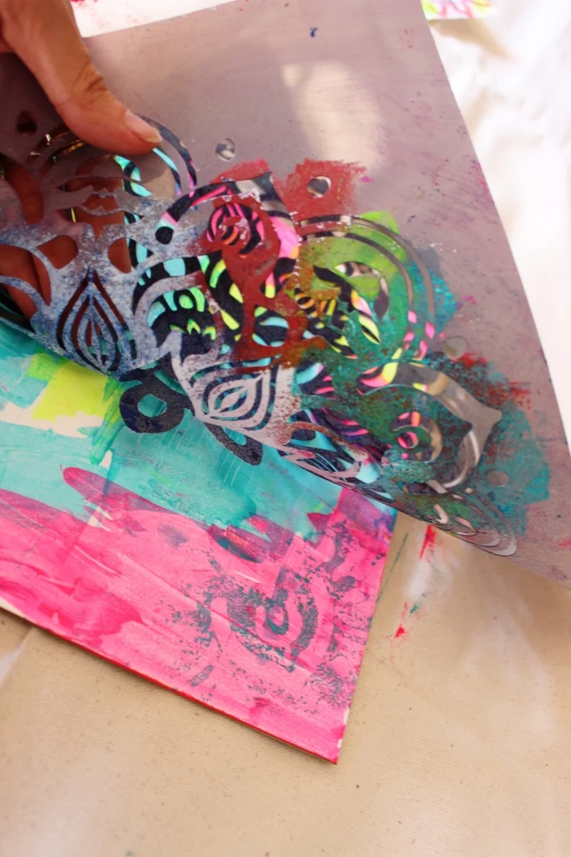 3D Collage Canvas With Deco Art Media — kinueko