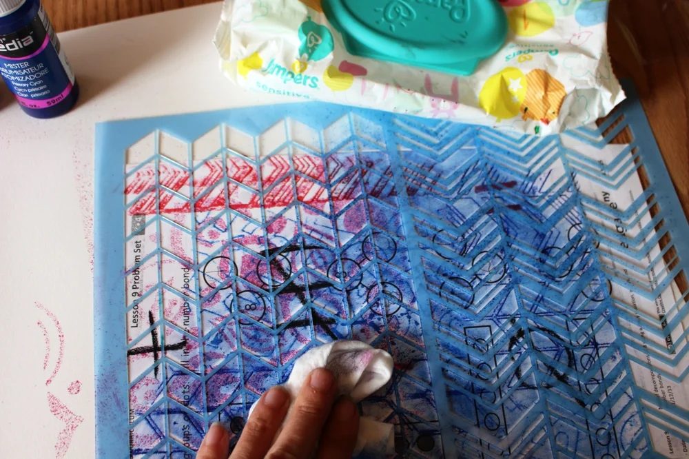 Yummy Collage Paper Tutorial — kinueko