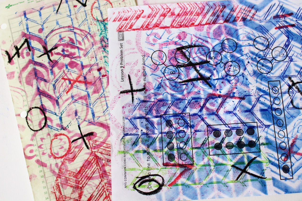 Yummy Collage Paper Tutorial — kinueko