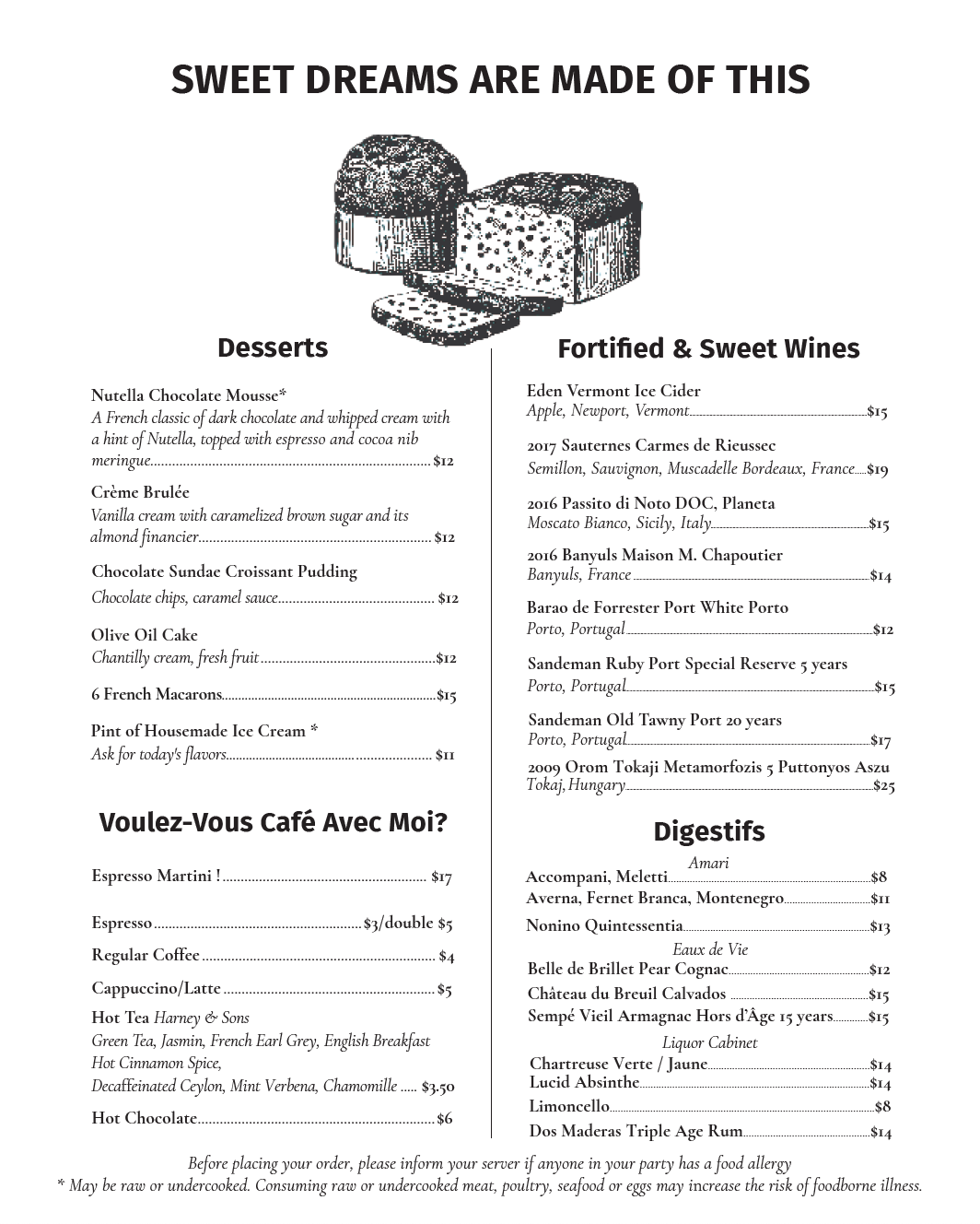 Menus — Frenchie Wine Bistro
