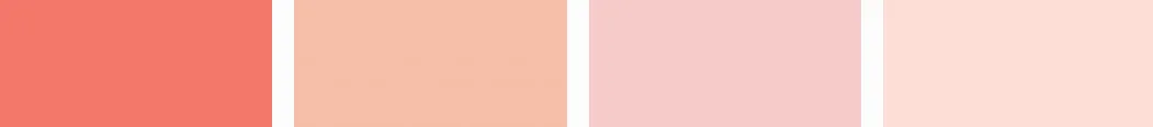 Colour of the month Many Shades of Peach - June — Suna & Toast - suna ...