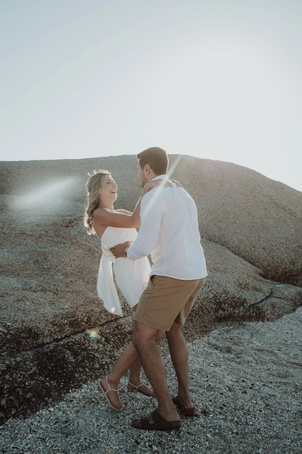 Maiden's Cove Sunset Proposal Shoot — Bianca Asher Photography