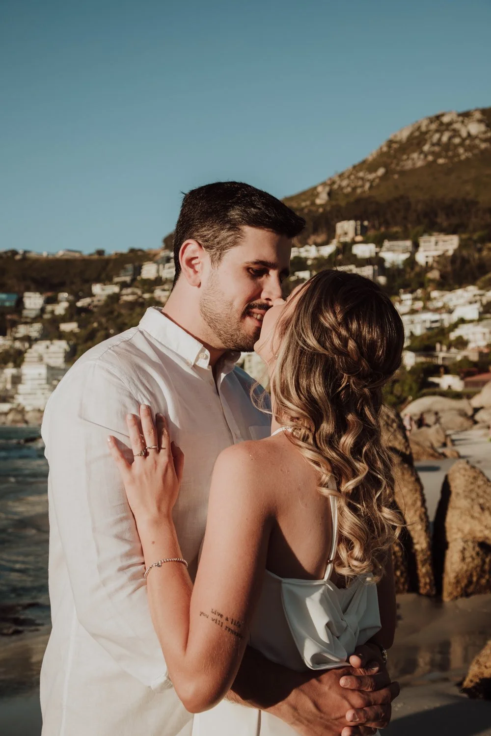 Maiden's Cove Sunset Proposal Shoot — Bianca Asher Photography