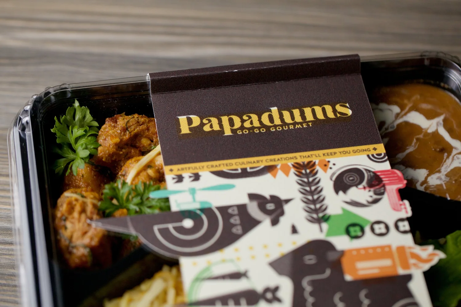 MENU — Papadums