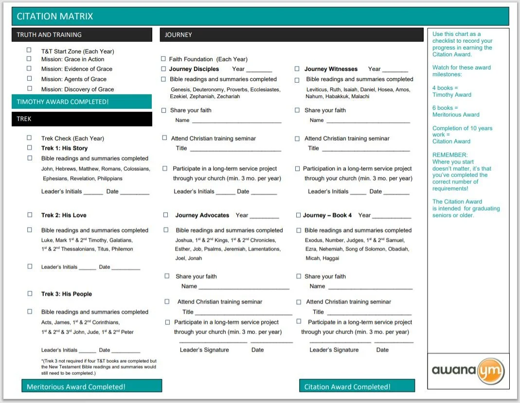 Journey — Awana Colorado