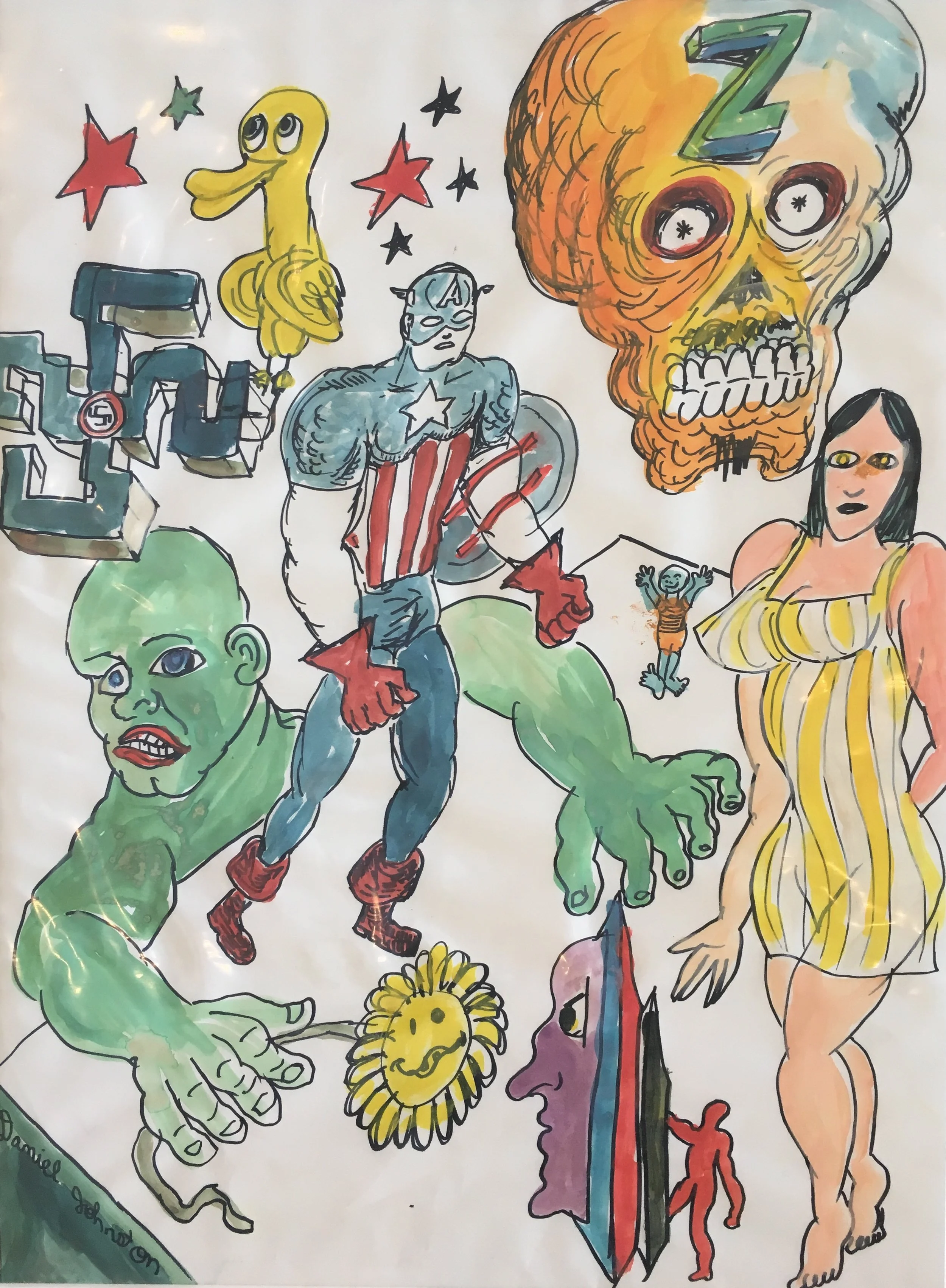 Daniel Johnston - Thumbnails — Bale Creek Allen Gallery