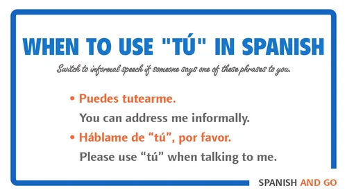 When and How to Use Usted in Spanish [Tú vs Usted] — Spanish and Go