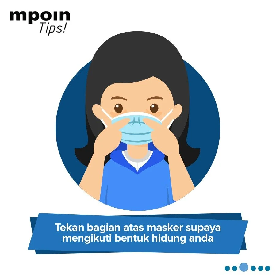 5 Cara Memakai Masker Yang Benar — MPOIN