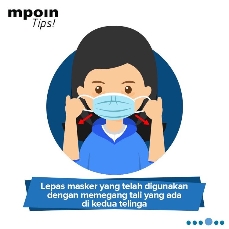 5 Cara Memakai Masker Yang Benar — MPOIN