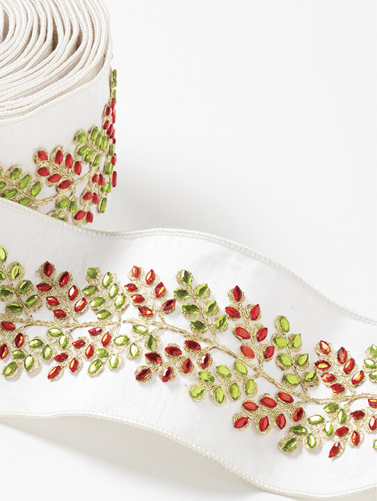 Ribbon + Custom Bows — Peppermint Forest