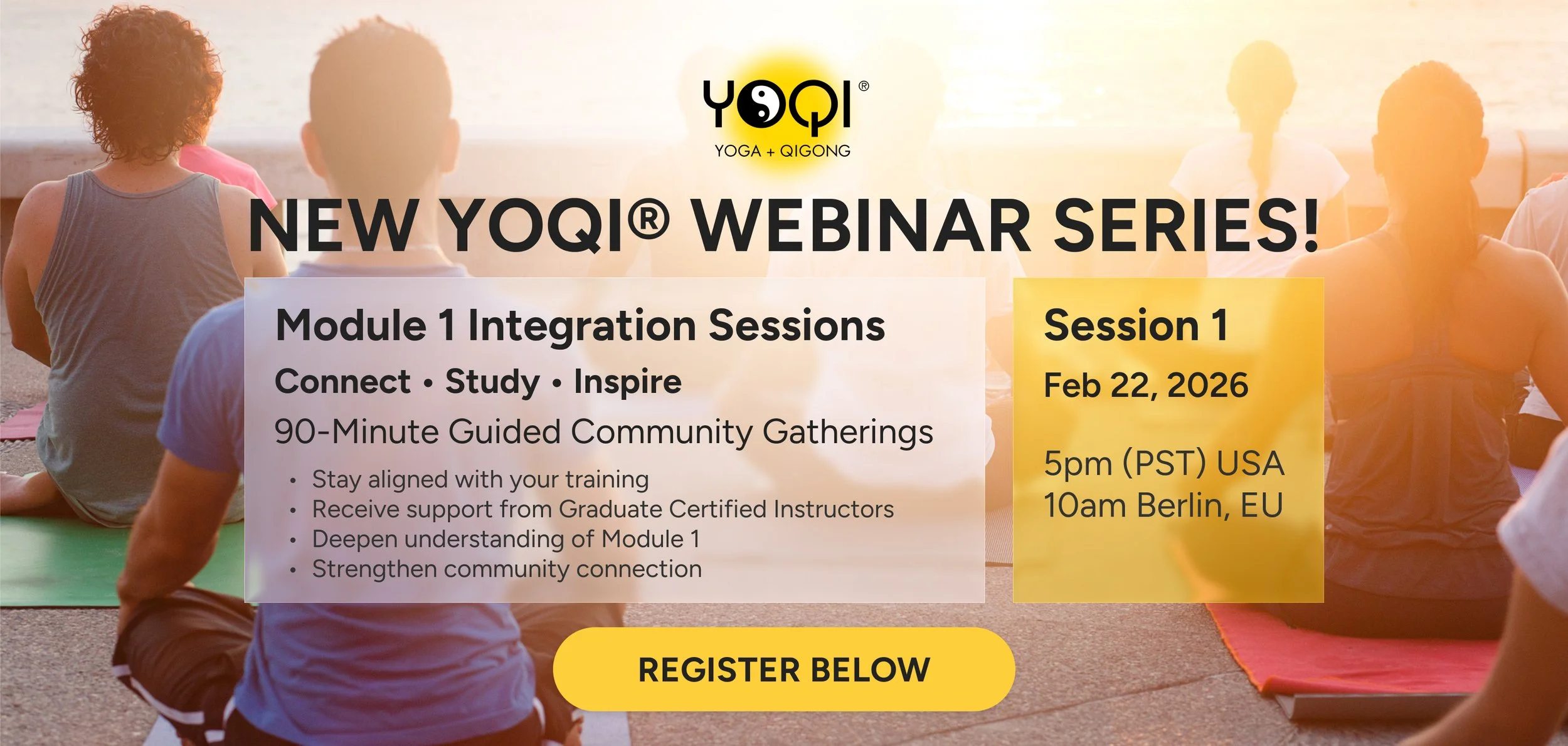Sign up for Yoqi Online Course Webinar — YOQI