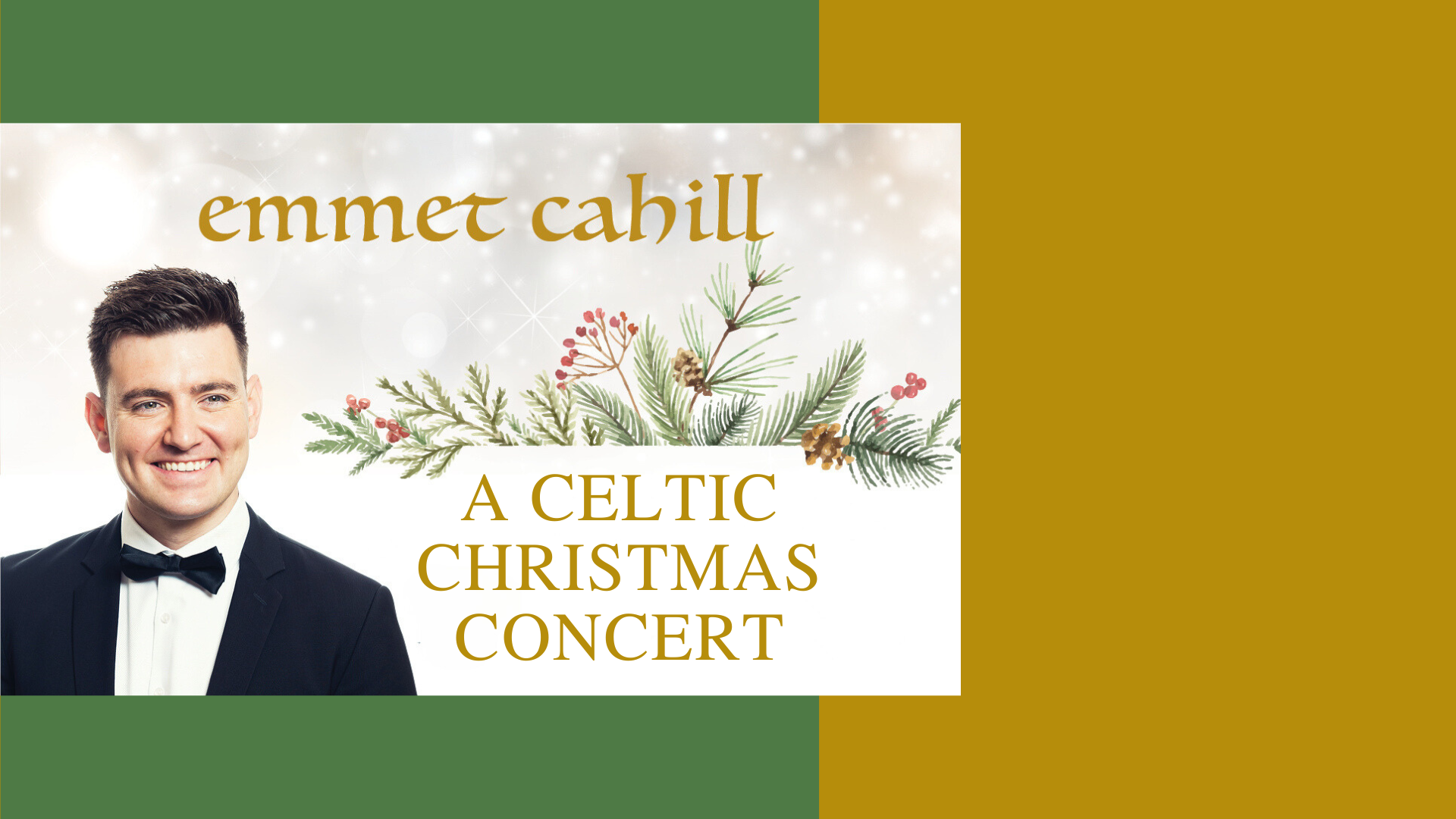 Celtic Christmas Concert Featuring World-Acclaimed Irish Tenor Emmet ...