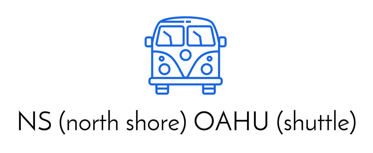 NS (north shore) Oahu Shuttle