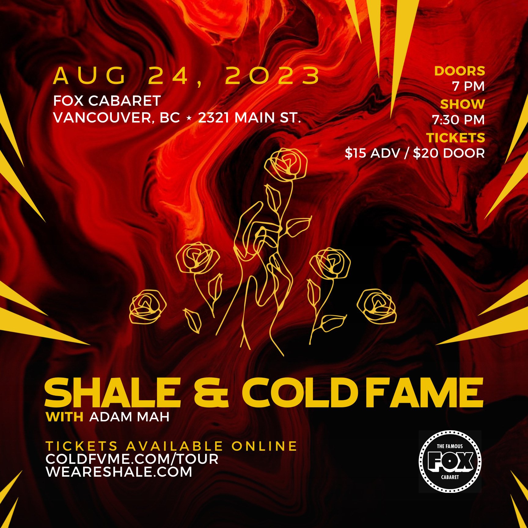 Upcoming Events — FOX CABARET