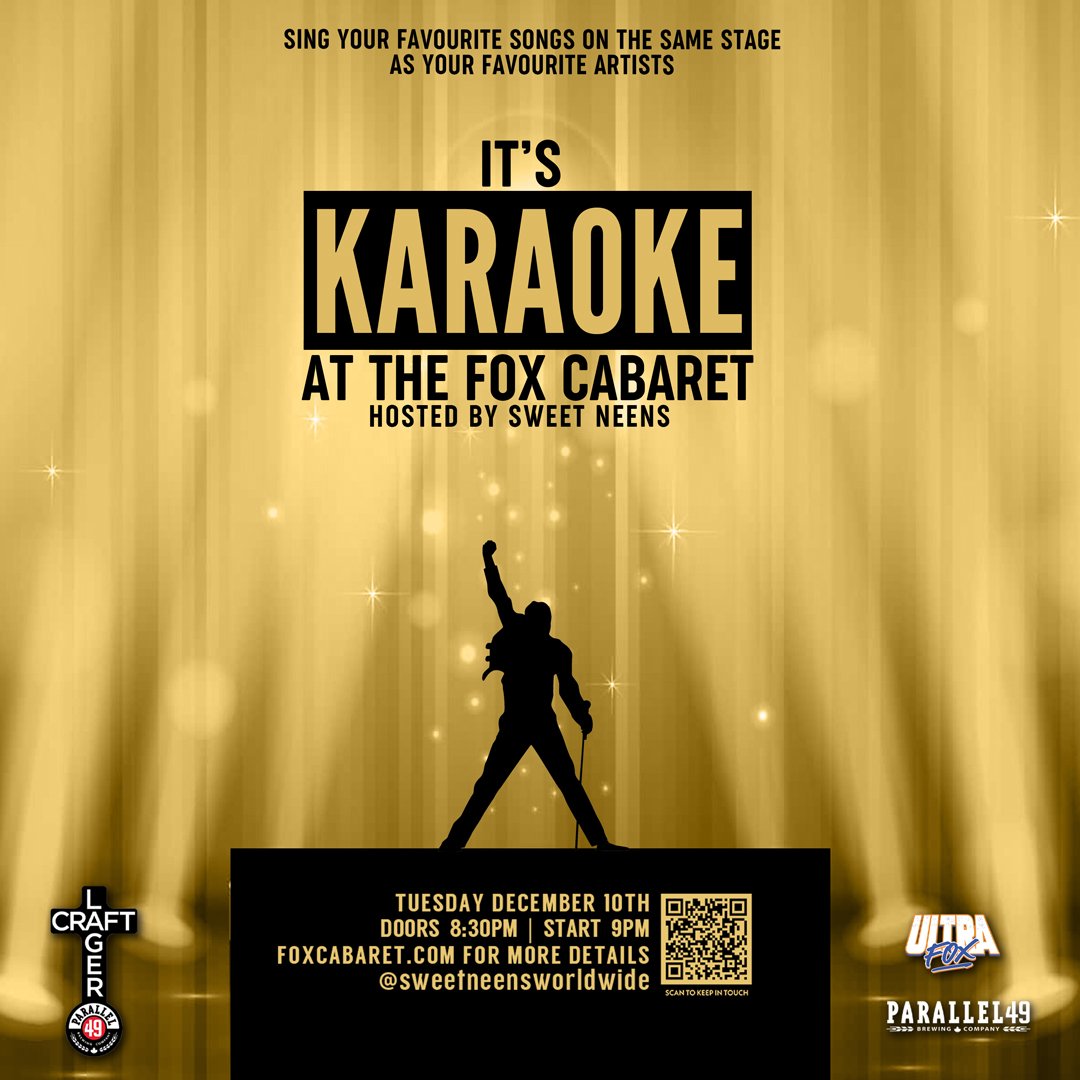Upcoming Events — FOX CABARET