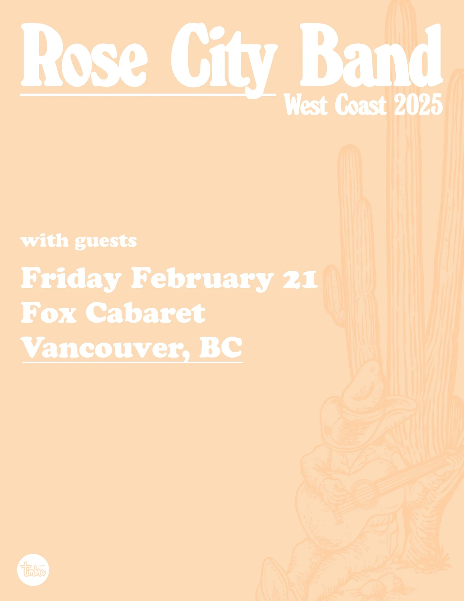 Rose City Band **SOLD OUT** — FOX CABARET